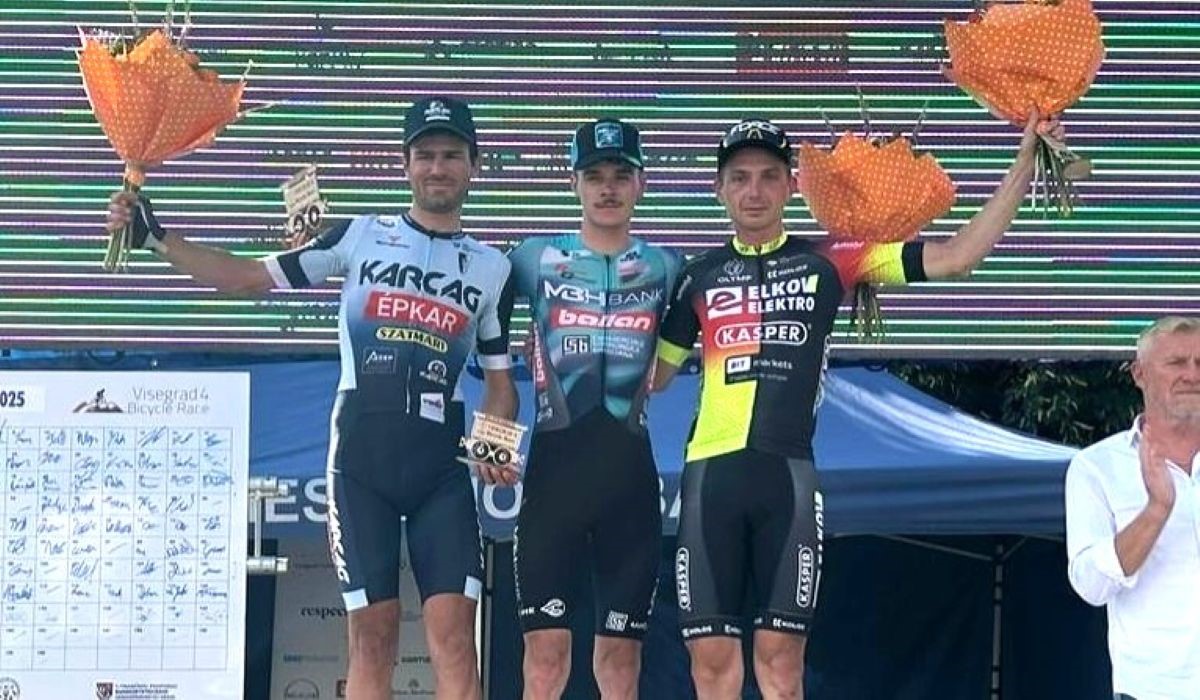 Michael Boroš dokončil slovenskou V4 za dvěma Italy na třetím místě ...